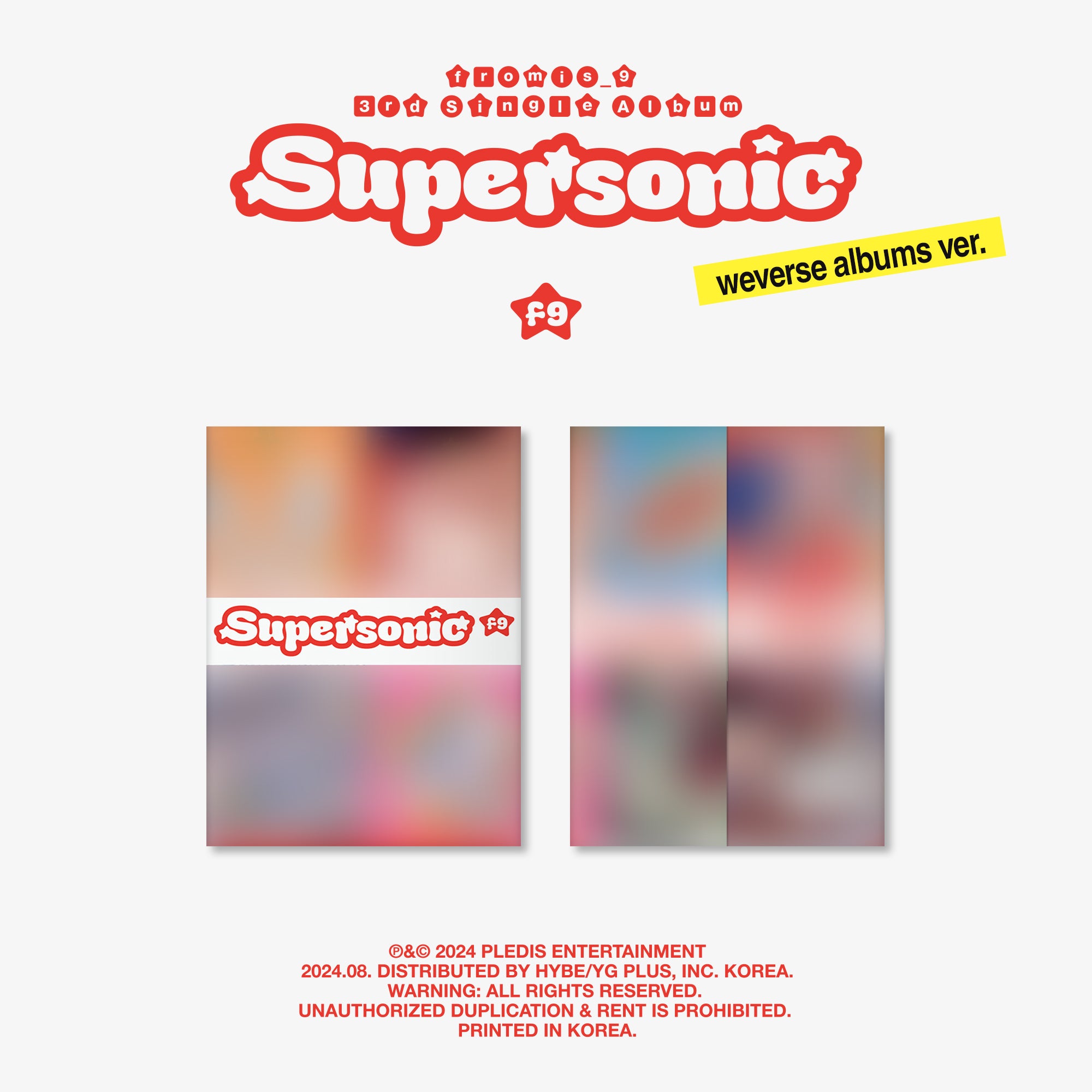 fromis_9 - Supersonic (Weverse Albums ver.) – Kpop Planet Global