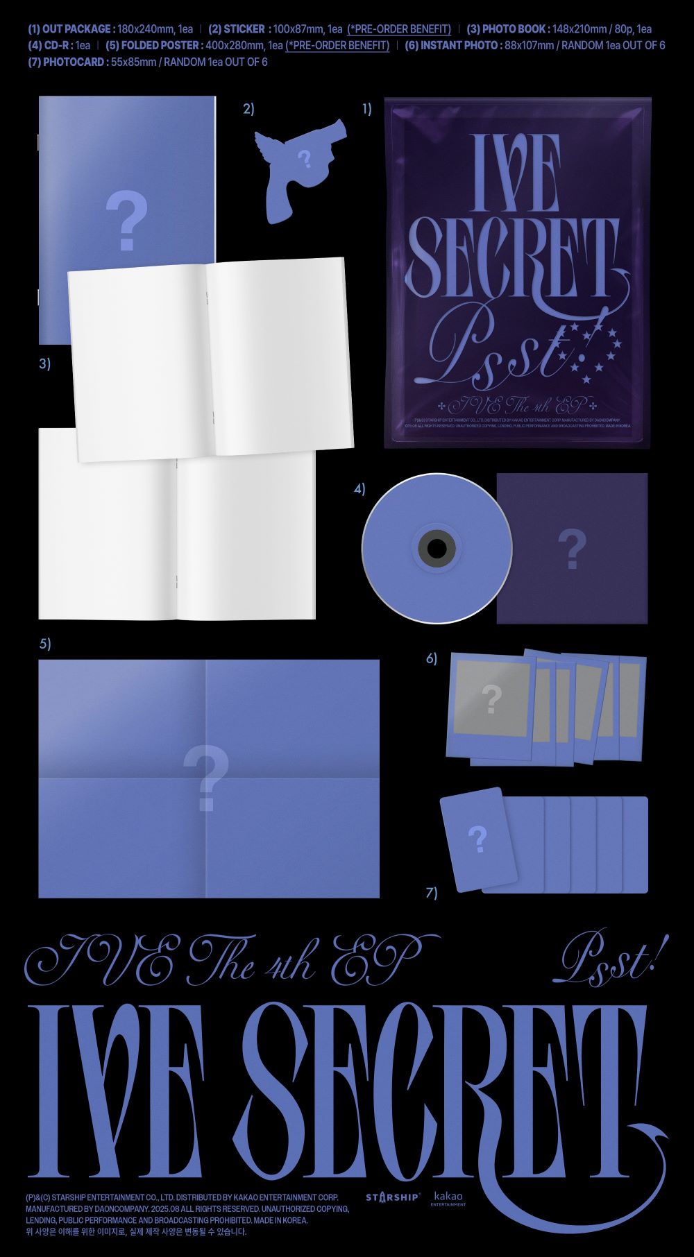 IVE - IVE SECRET – Kpop Planet