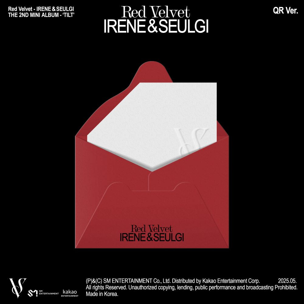 Red Velvet Seulgi & Irene - TILT (QR ver.) – Kpop Planet Global