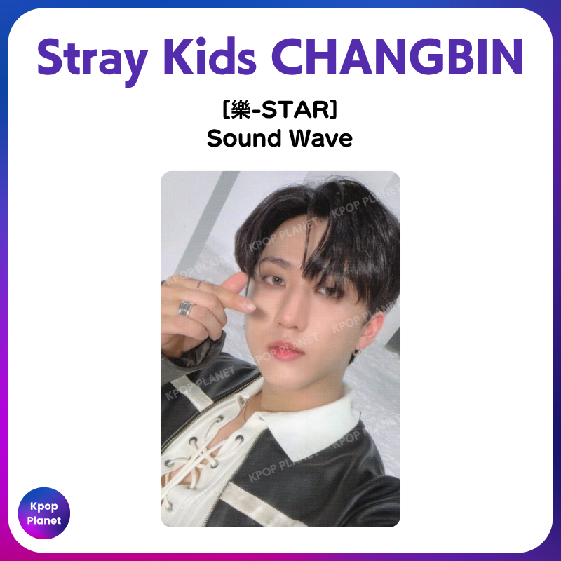 Stray Kids CHANGBIN Photocard [ 樂-STAR ] Sound Wave – Kpop Planet Global